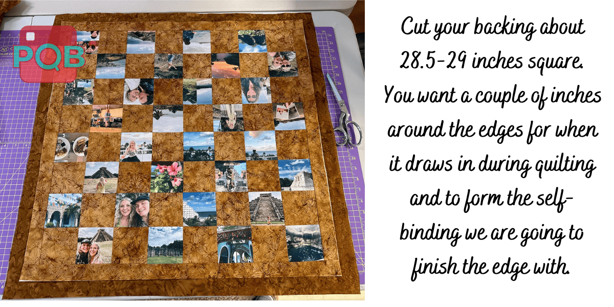 How to make Photo Checkerboard – Photo Gift DIY – Photo Quilt Blocks Blog