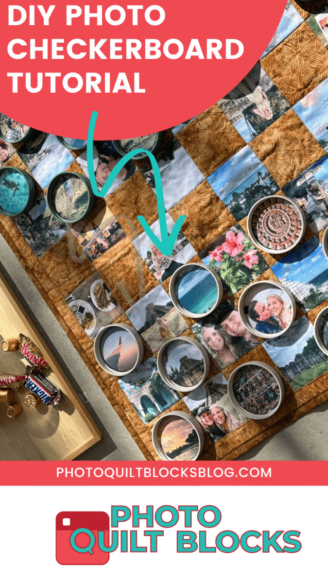 How to make Photo Checkerboard – Photo Gift DIY – Photo Quilt Blocks Blog