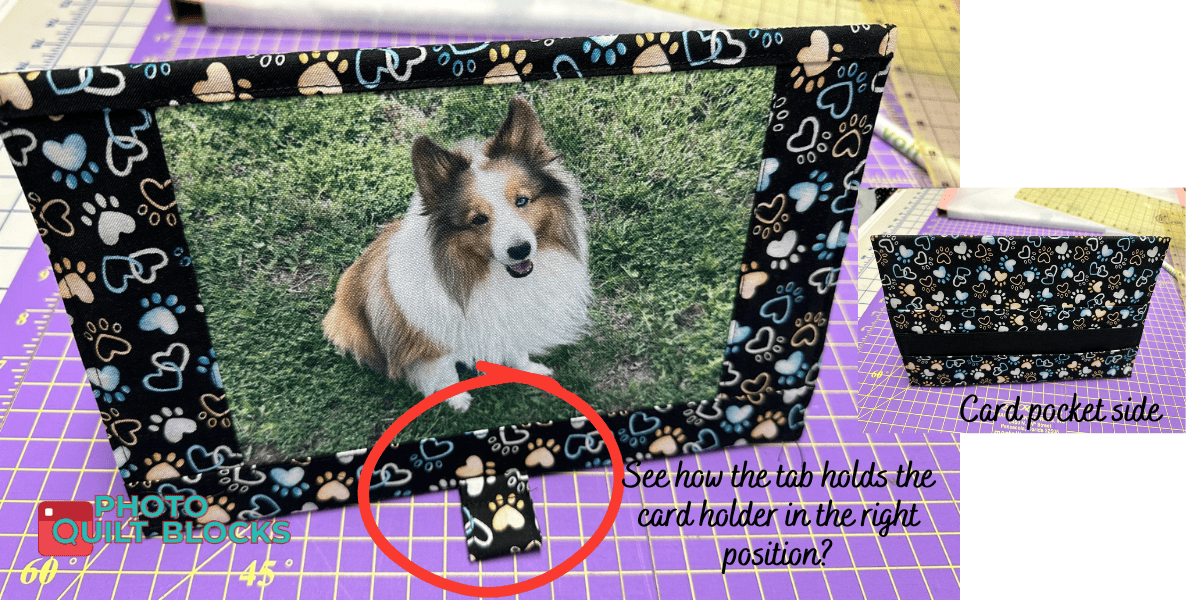 Photo Gift DIY – Playing Card Holder Pattern – Photo Quilt Blocks Blog
